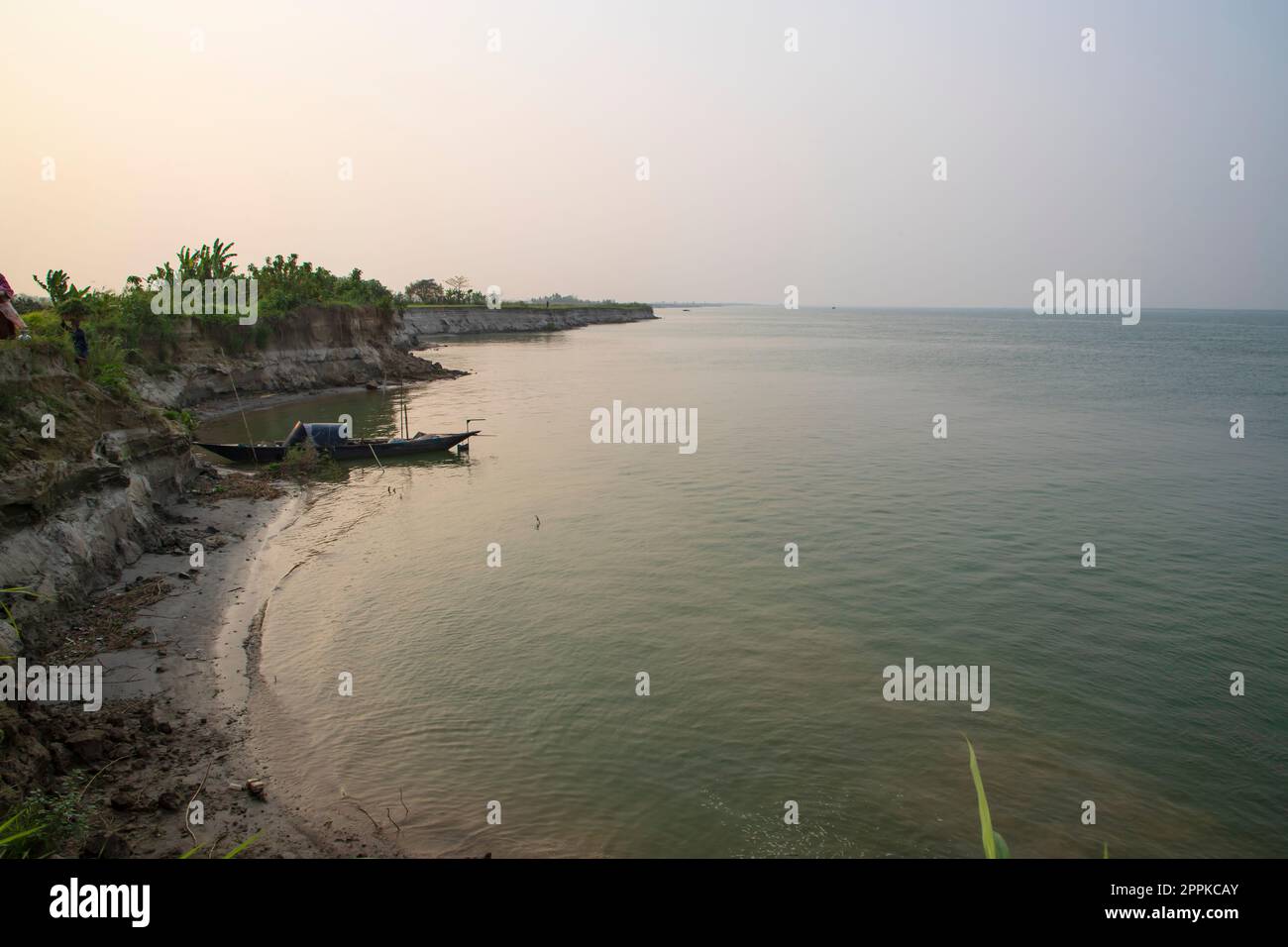 Beautiful landscape view of Padma river in Bangladesh Stock Photo - Alamy