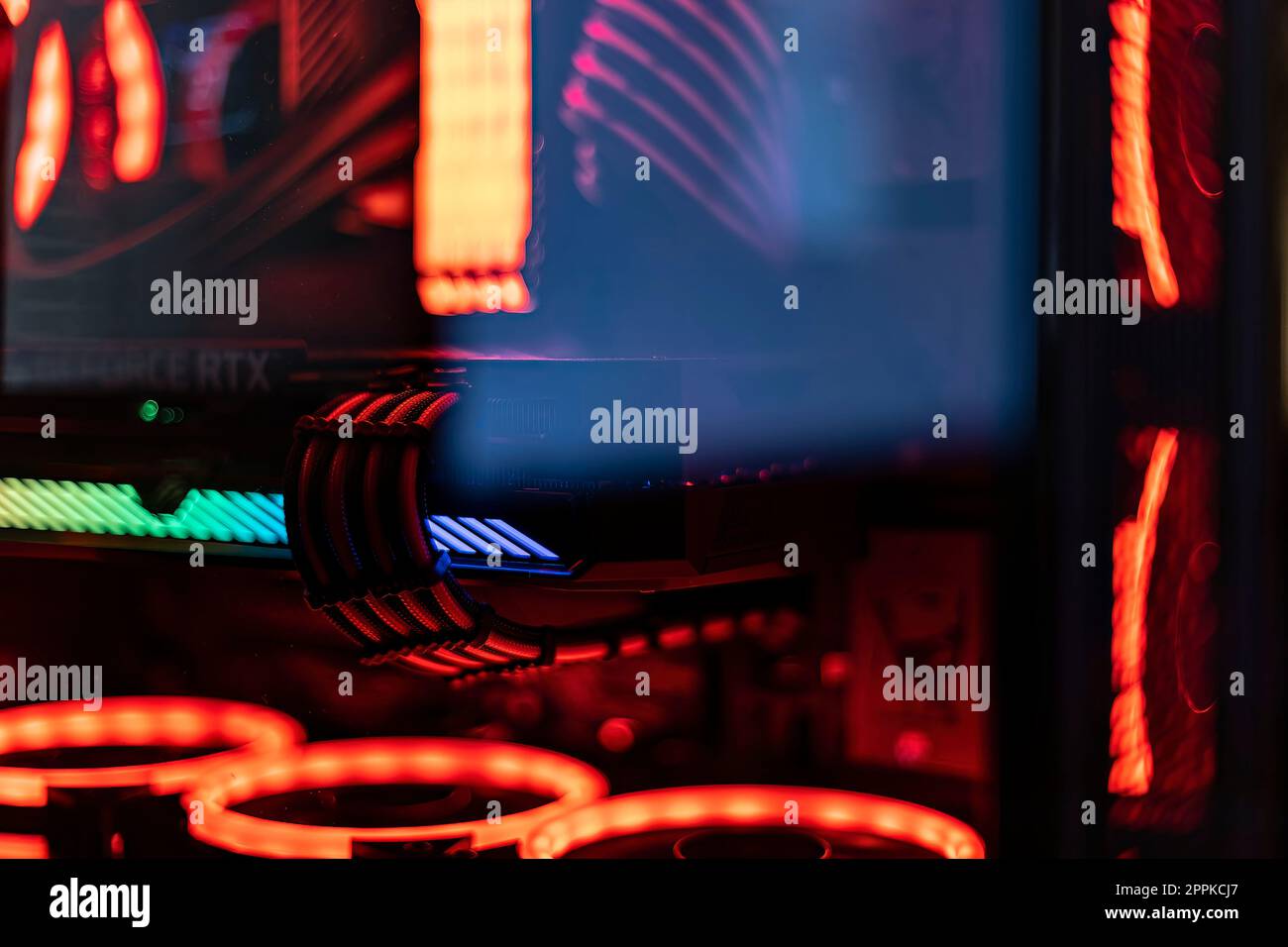 Power Connector of a GPU Stock Photo - Alamy