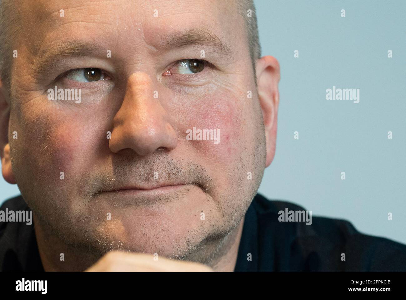 Klever CEO Marc Poirier poses at their offices in Montreal, Tuesday ...