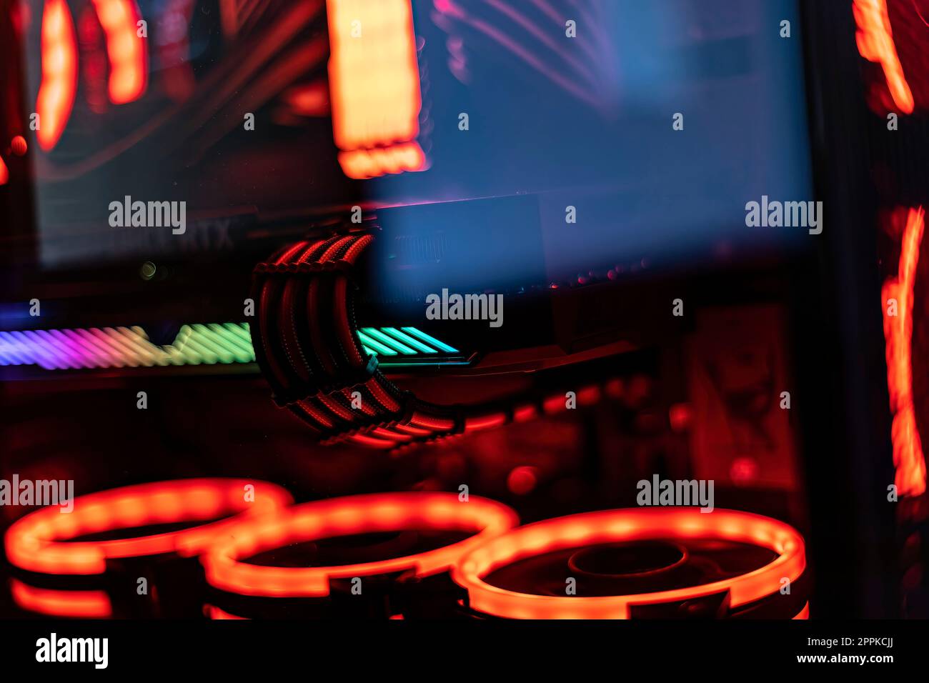 Power Connector of a GPU Stock Photo - Alamy