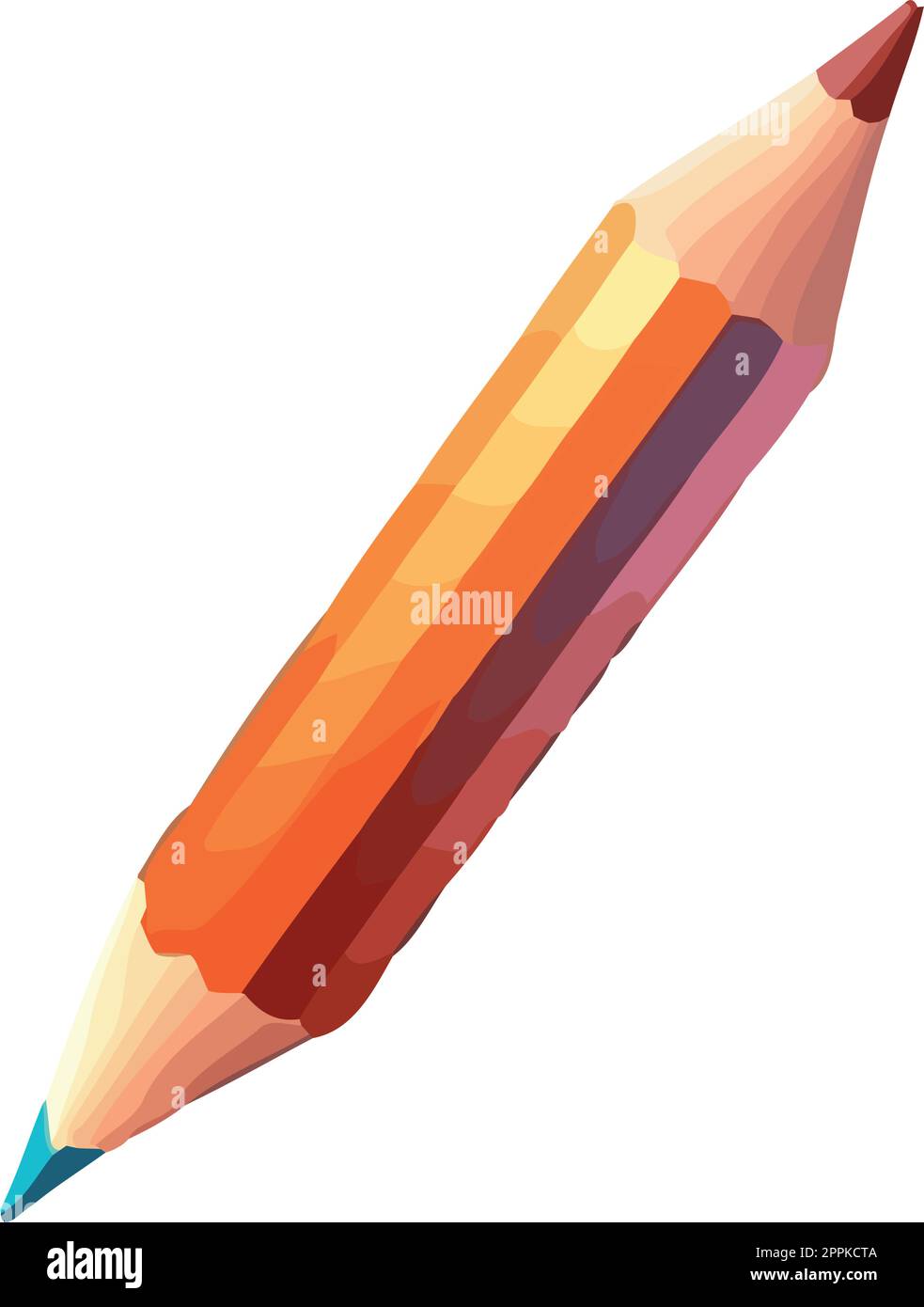 Multicolored pencils design Stock Vector Image & Art - Alamy