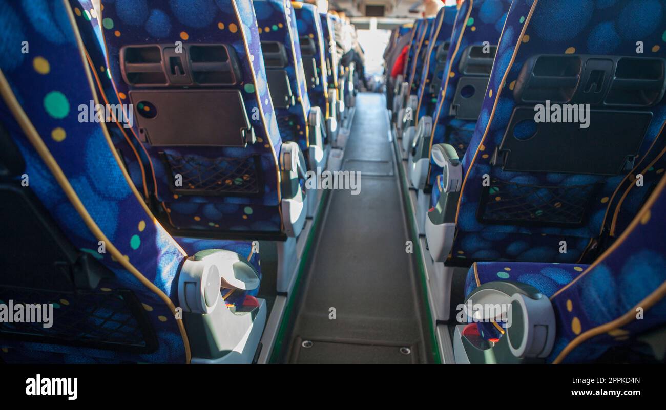 Modern bus interior hi-res stock photography and images - Alamy