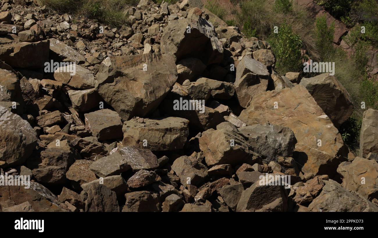 mountain stone and rocks wallpaper Stock Photo - Alamy