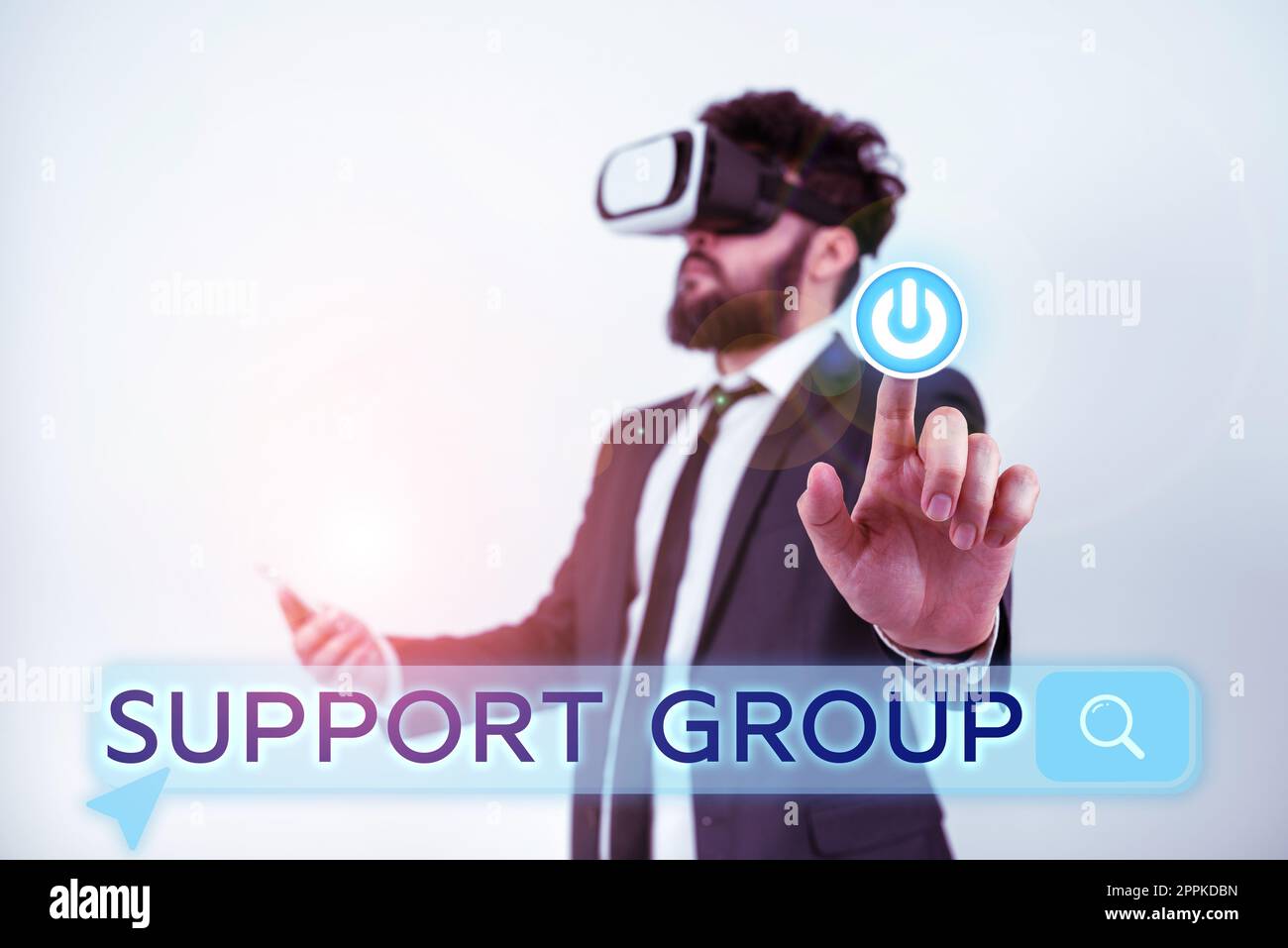 Hand writing sign Support Group. Internet Concept number of people ...