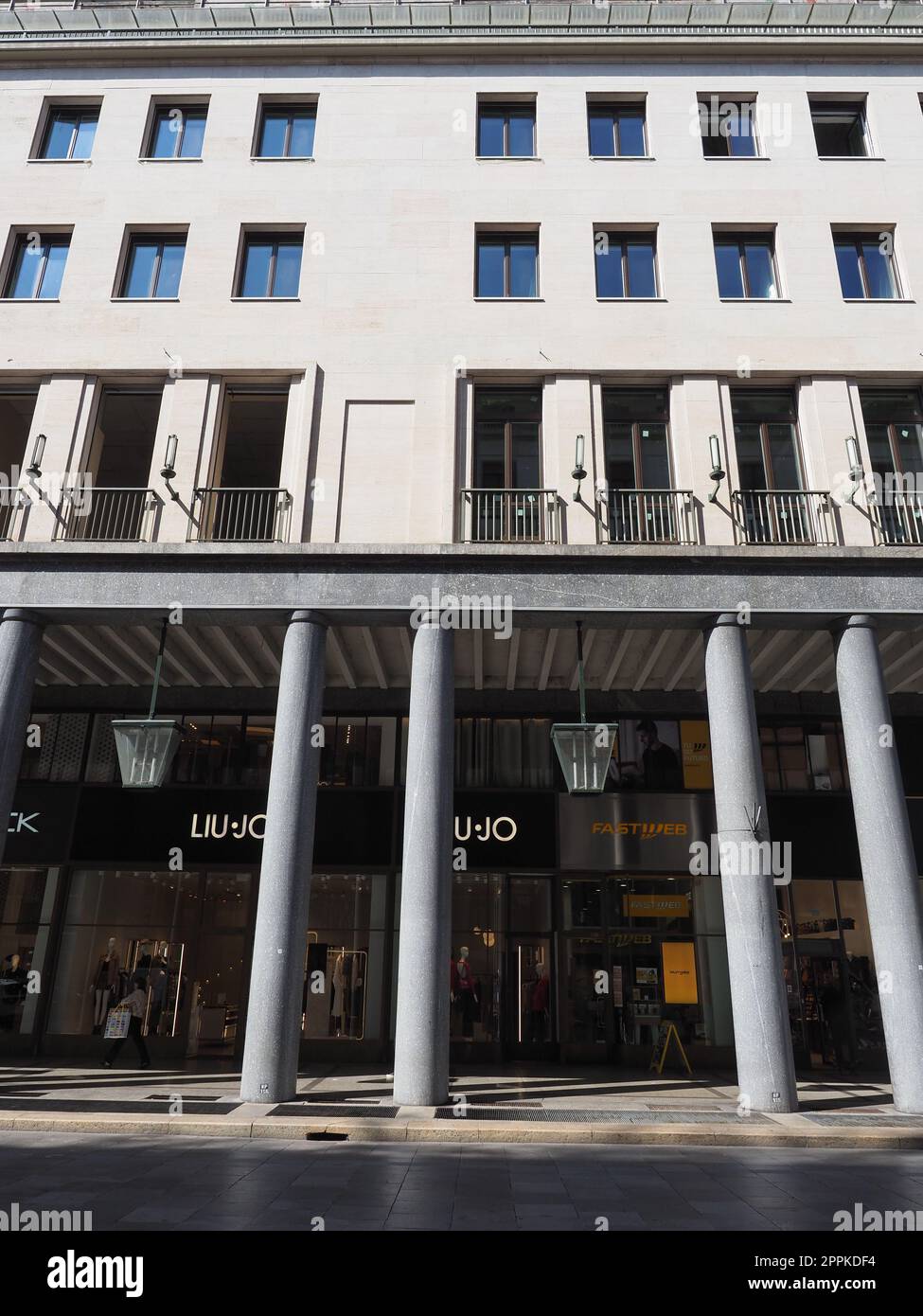 Via Roma in Turin Stock Photo - Alamy