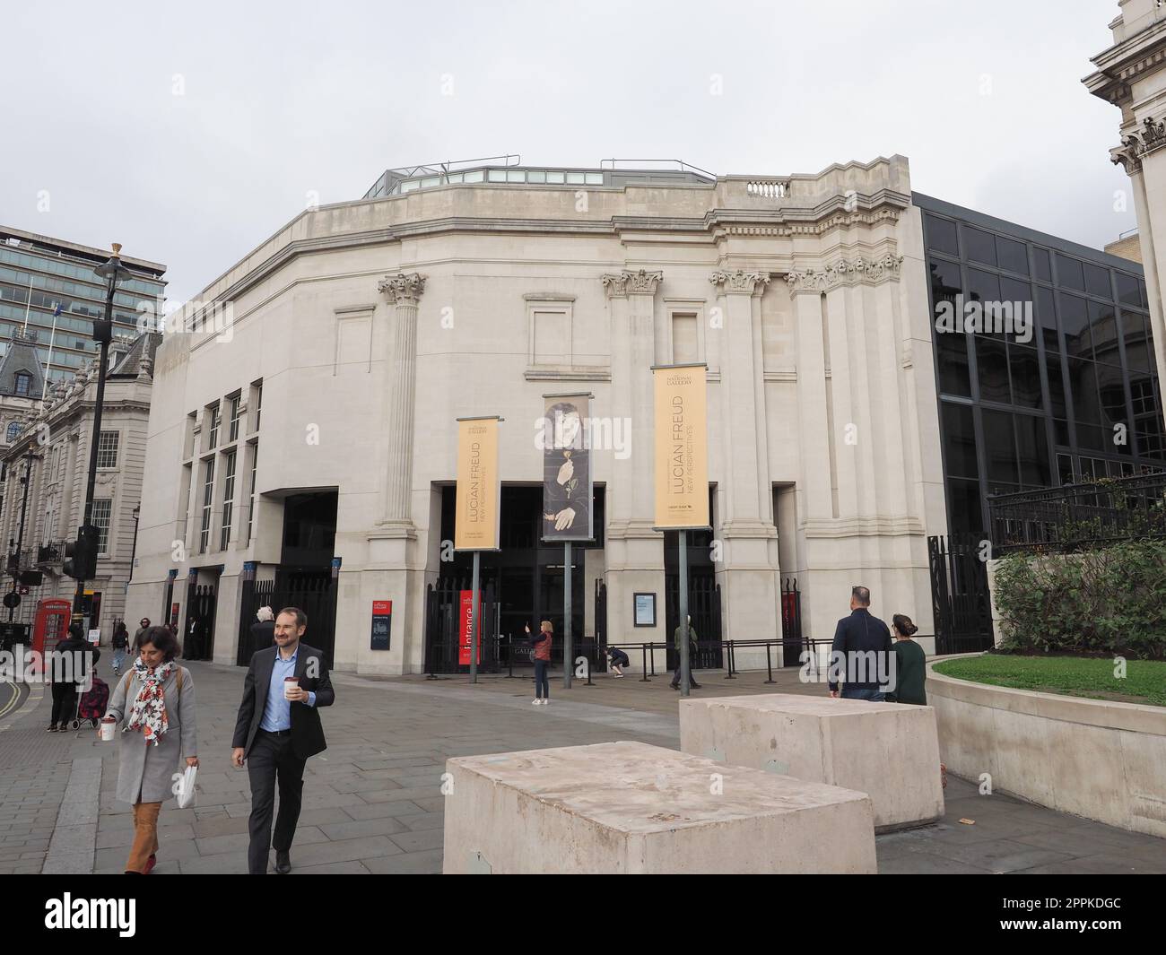 National Gallery Sainsbury Wing in London Stock Photo - Alamy