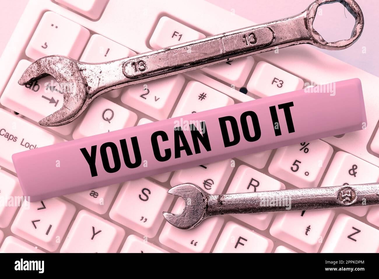 Sign displaying You Can Do It. Business overview Bring it On Believing ...