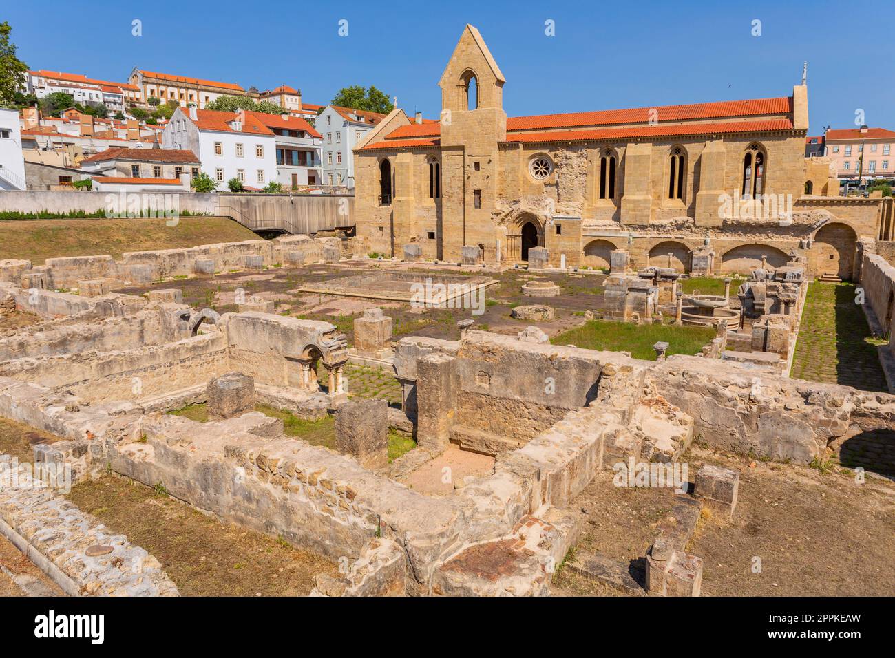 Monastery of Santa Clara a Velha Stock Photo - Alamy
