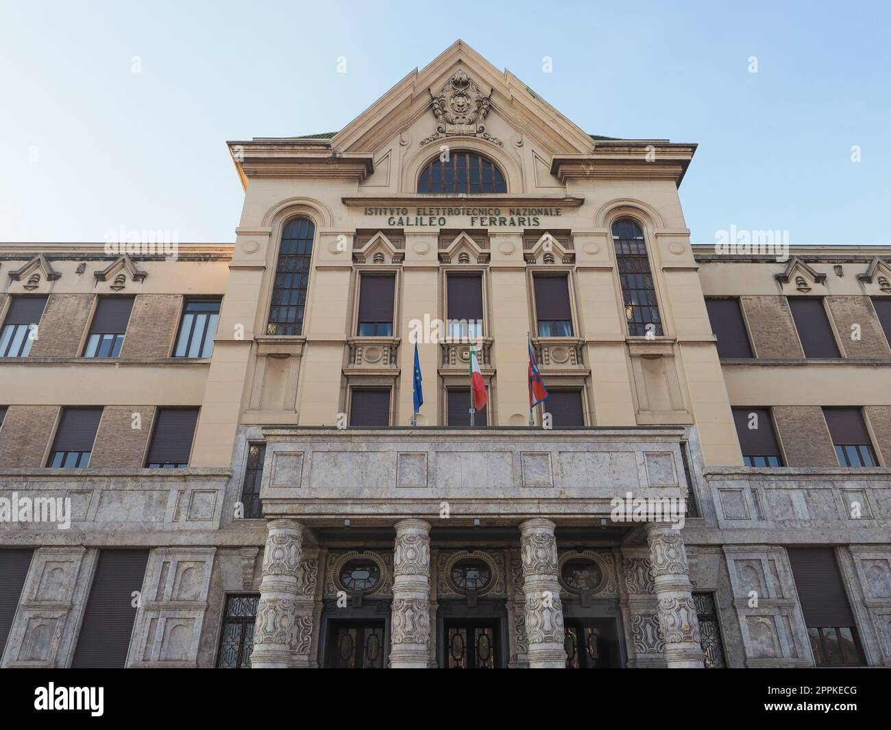 Galileo Ferraris national electrotechnical institute in Turin Stock ...