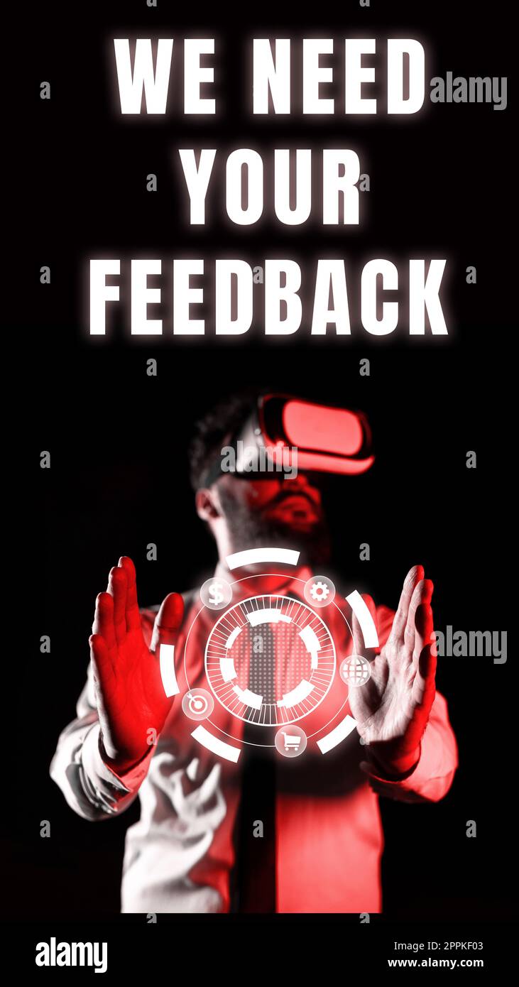 Professional feedback hi-res stock photography and images - Alamy