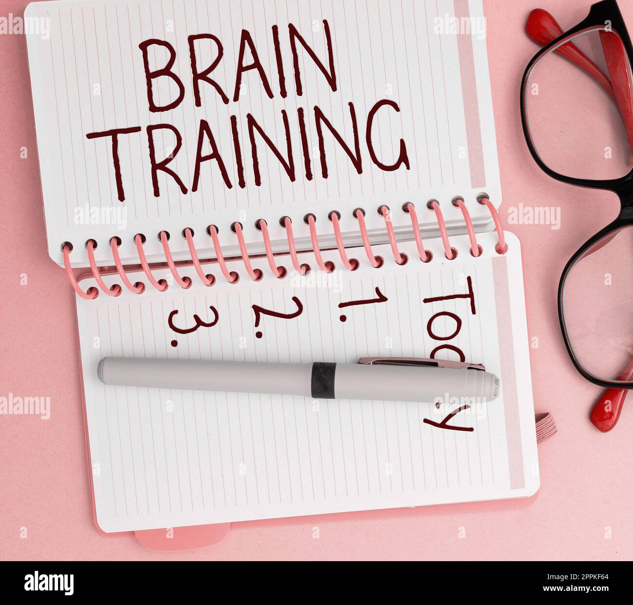 Text sign showing Brain Training. Concept meaning mental activities to ...