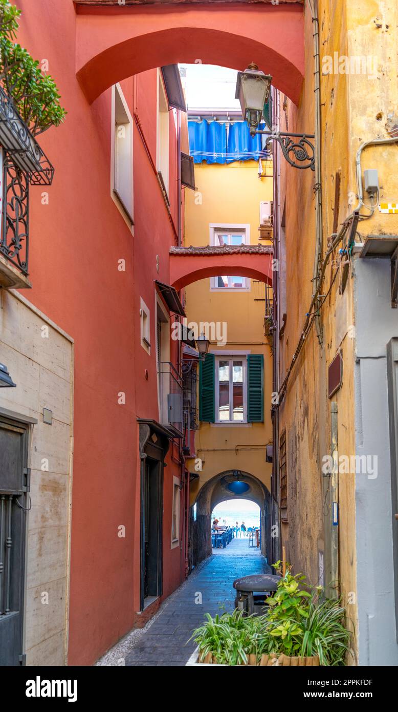 Alassio italy alley hi-res stock photography and images - Alamy