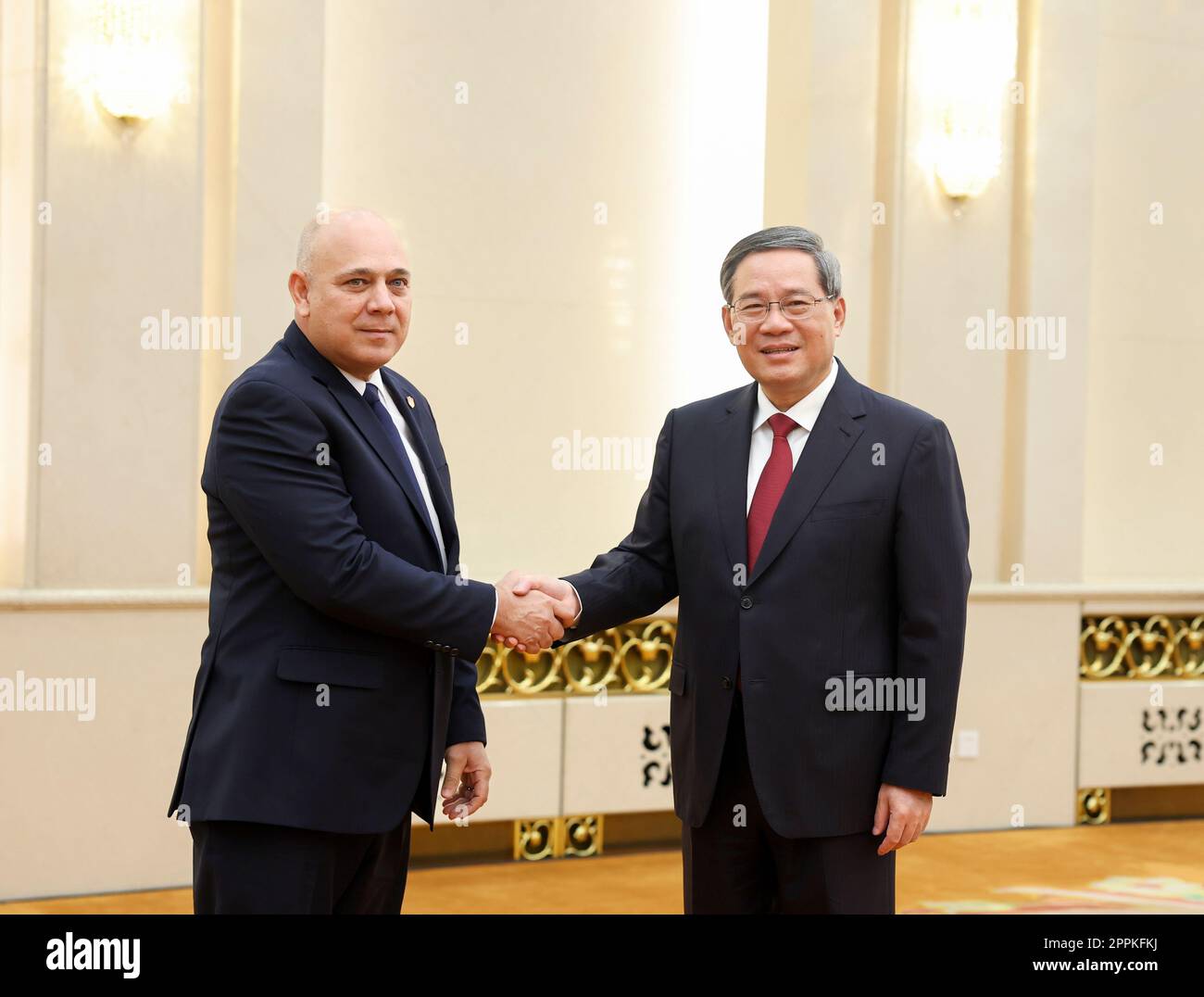 Beijing, China. 24th Apr, 2023. Chinese Premier Li Qiang, also a member ...