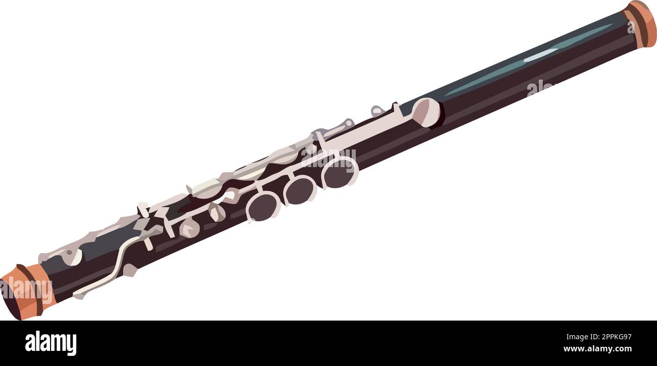 Shiny flute illustration Stock Vector Image & Art - Alamy