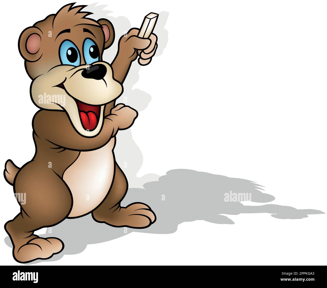 Hand chalk writing in Stock Vector Images - Alamy