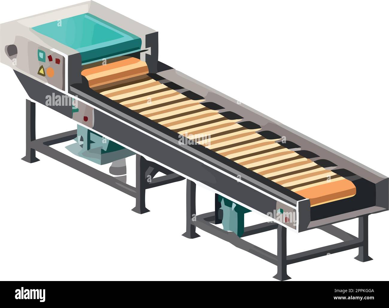 Modern machinery in factory illustrating Stock Vector Image & Art - Alamy