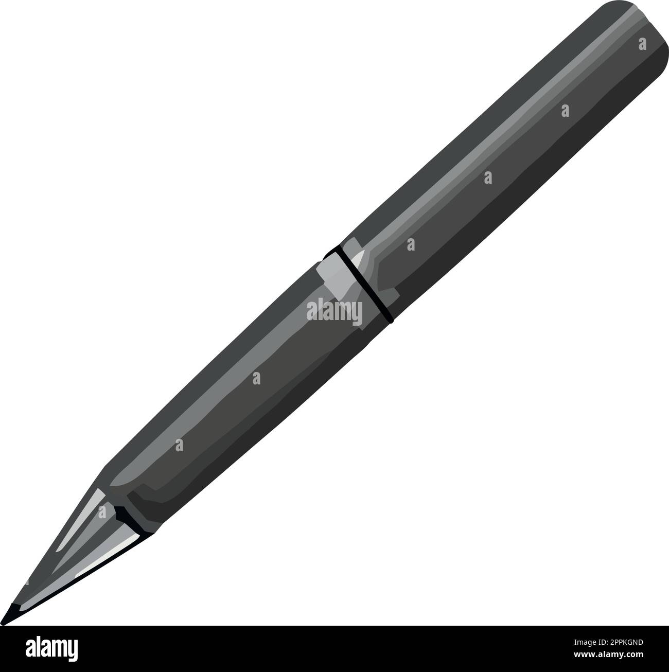 Pen nibs illustration hi-res stock photography and images - Alamy