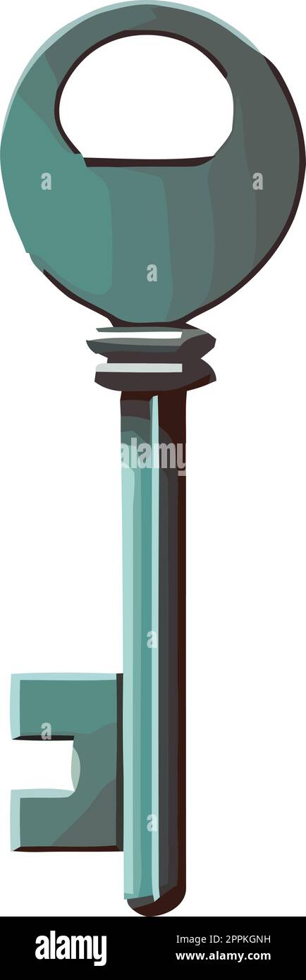 Metallic key design Stock Vector Image & Art - Alamy