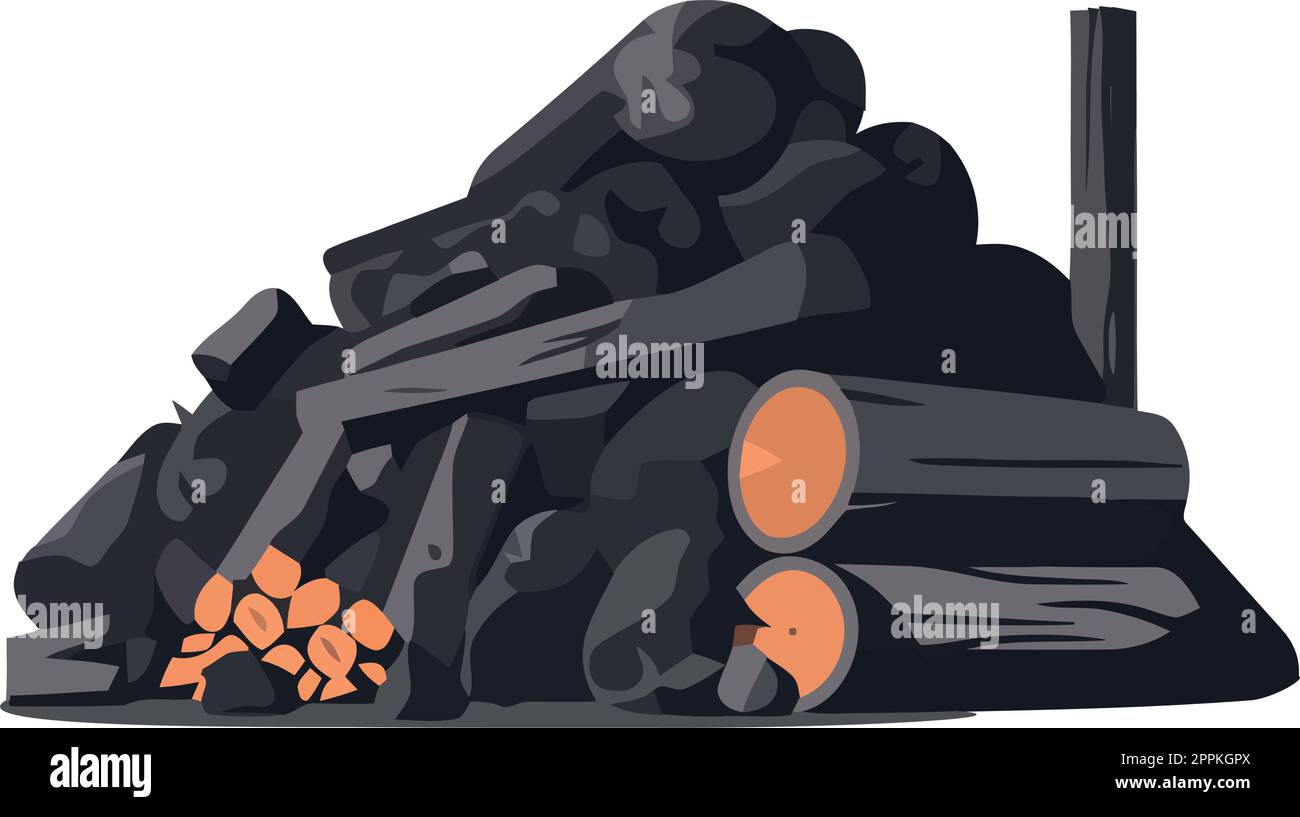 Many coal illustration Stock Vector Image & Art - Alamy
