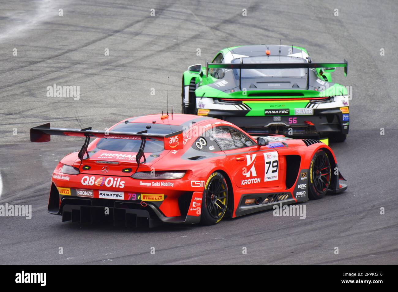 FANATEC GT WORLD CHALLENGE 23 April 2023 in MONZA, Italy, GT3 Series Stock Photo - Alamy