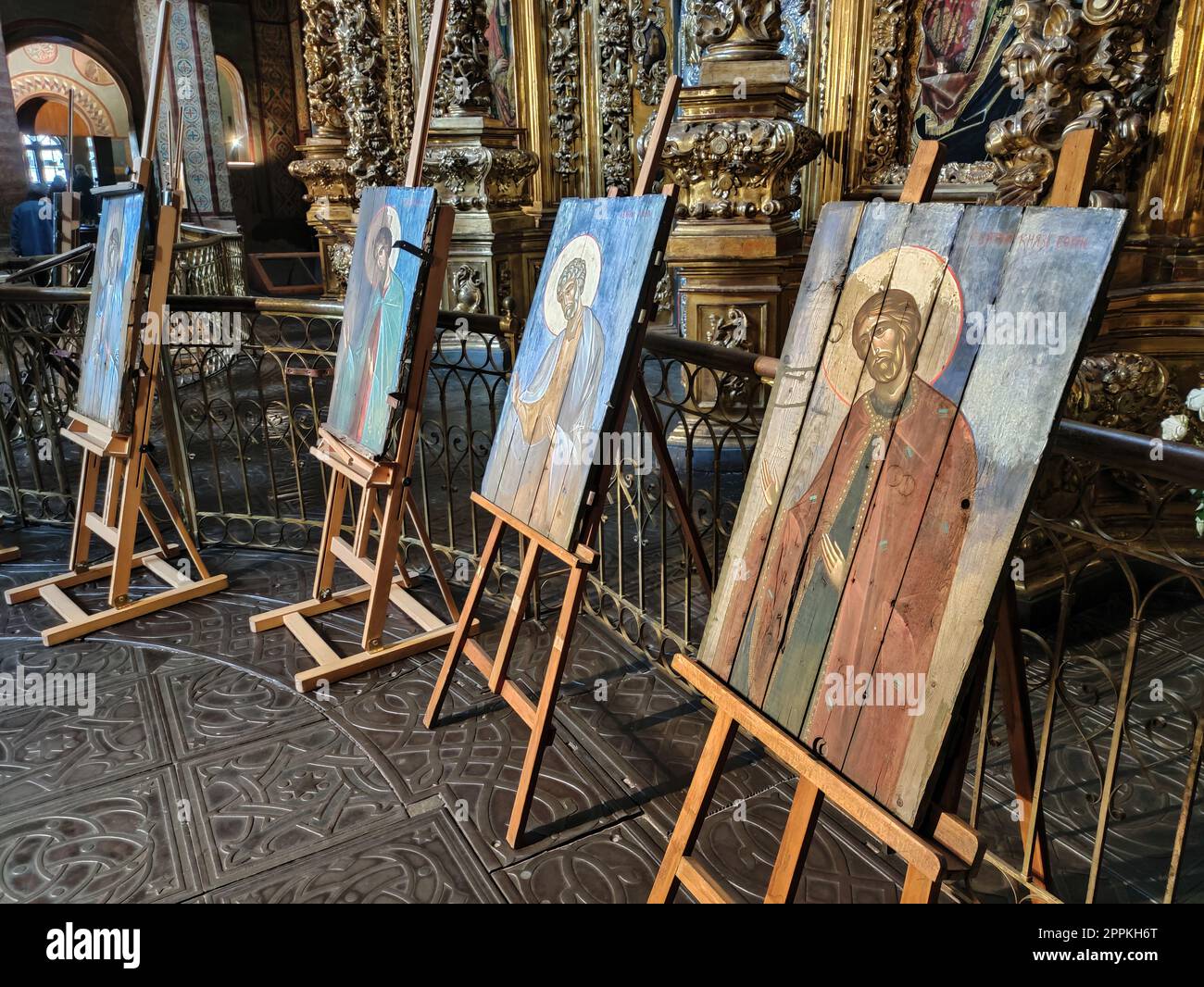 KYIV, UKRAINE - APRIL 22, 2023 - The presentation of the Sophia's ...
