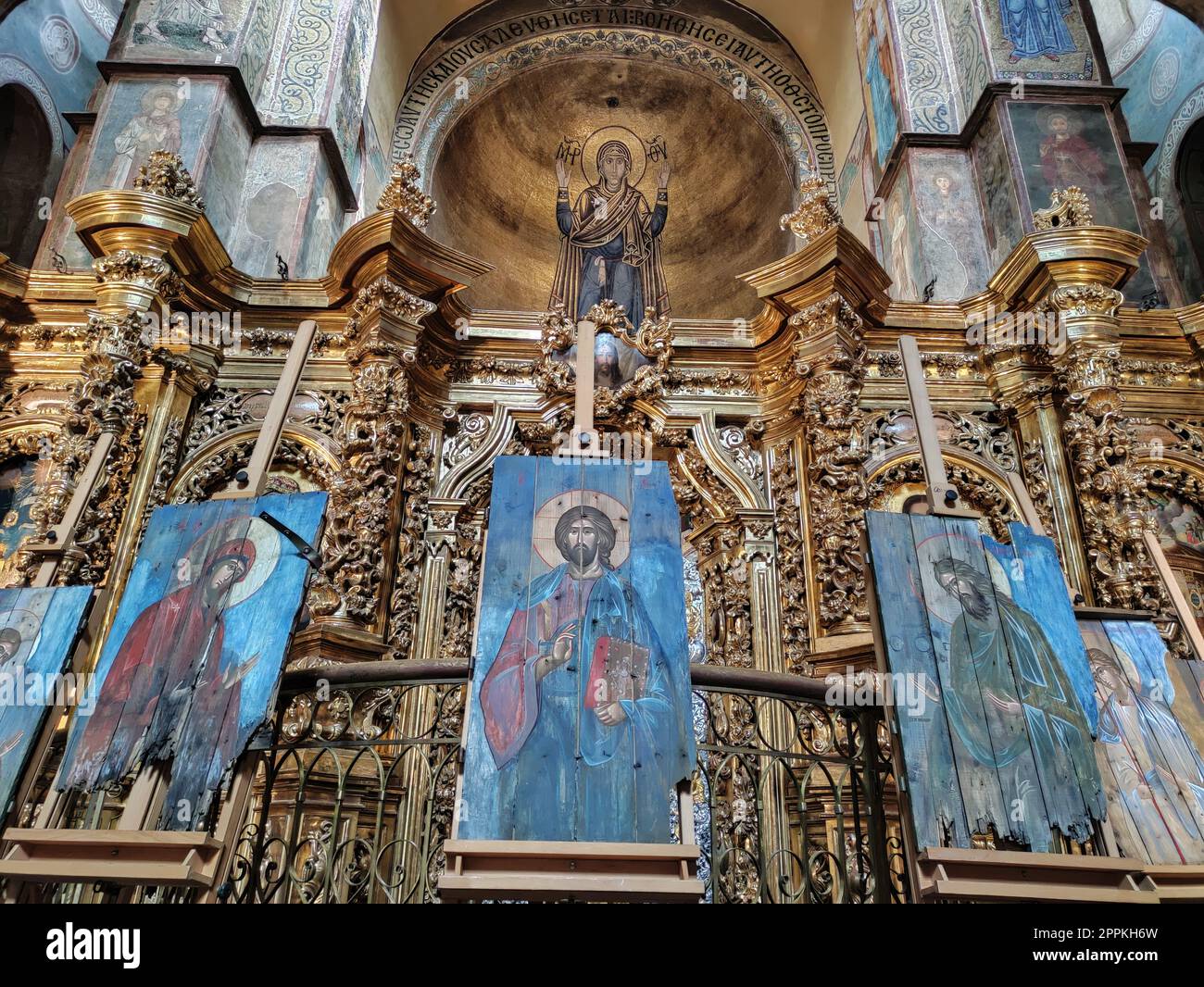 KYIV, UKRAINE - APRIL 22, 2023 - The presentation of the Sophia's ...
