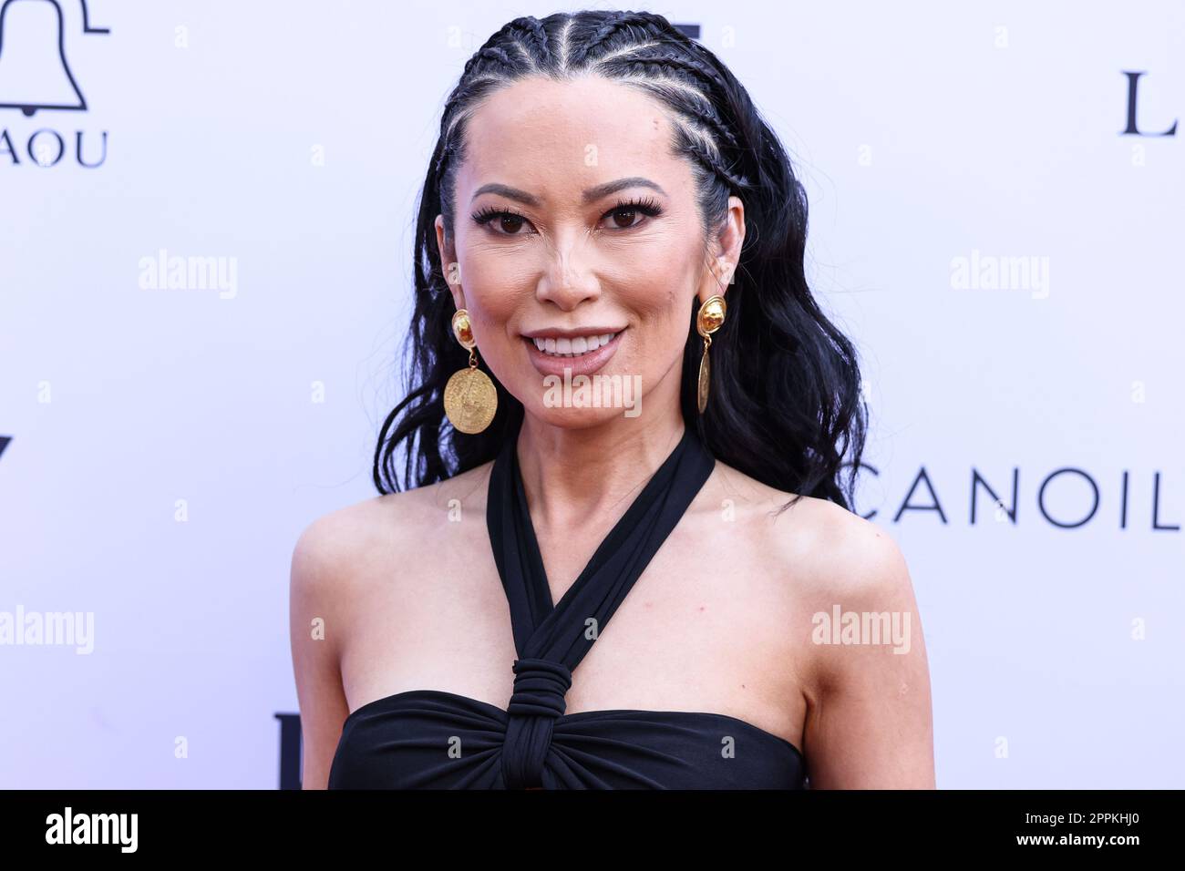 BEVERLY HILLS, LOS ANGELES, CALIFORNIA, USA - APRIL 23: Christine Chiu ...