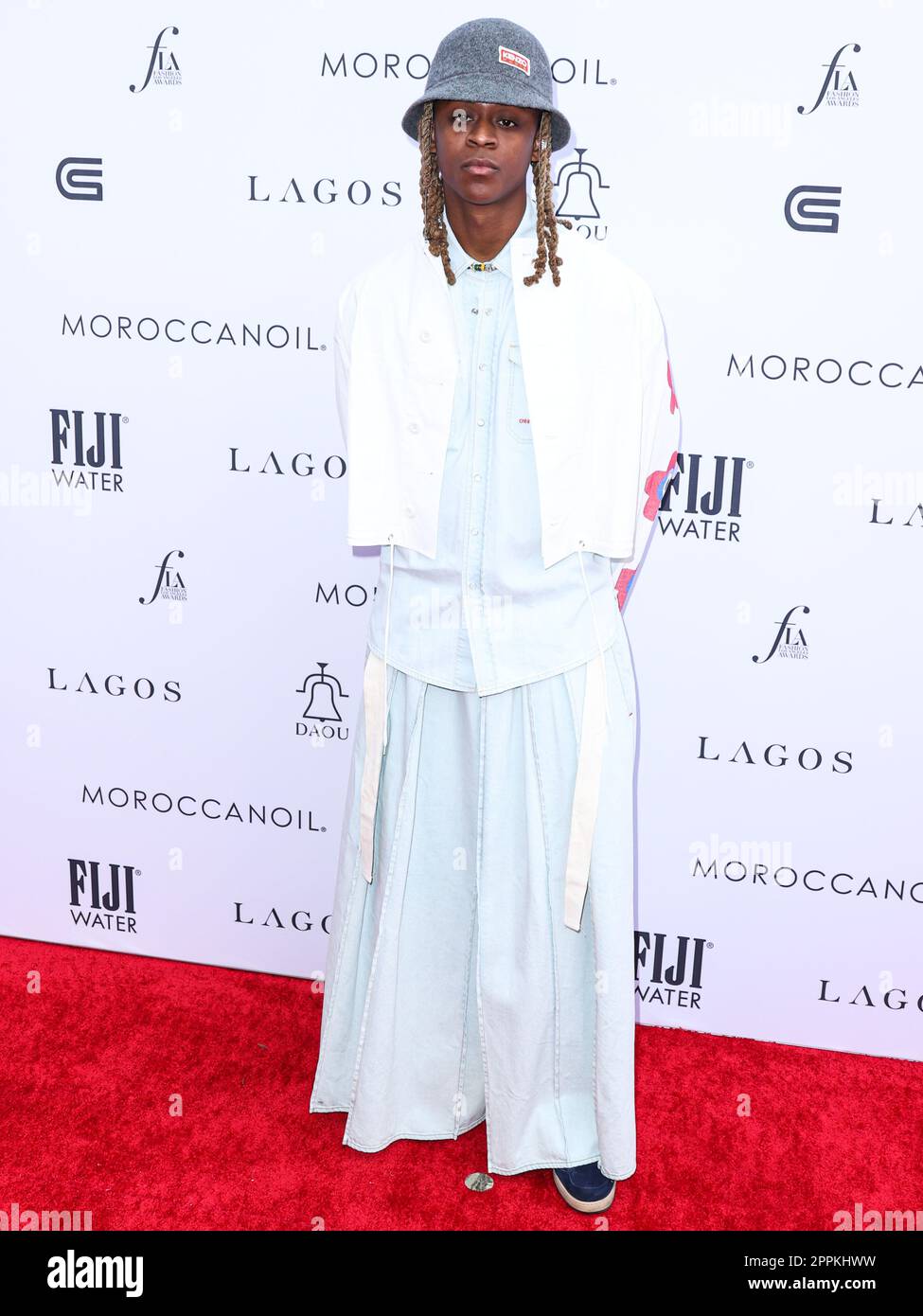 BEVERLY HILLS, LOS ANGELES, CALIFORNIA, USA - APRIL 23: Myles O'Neal ...