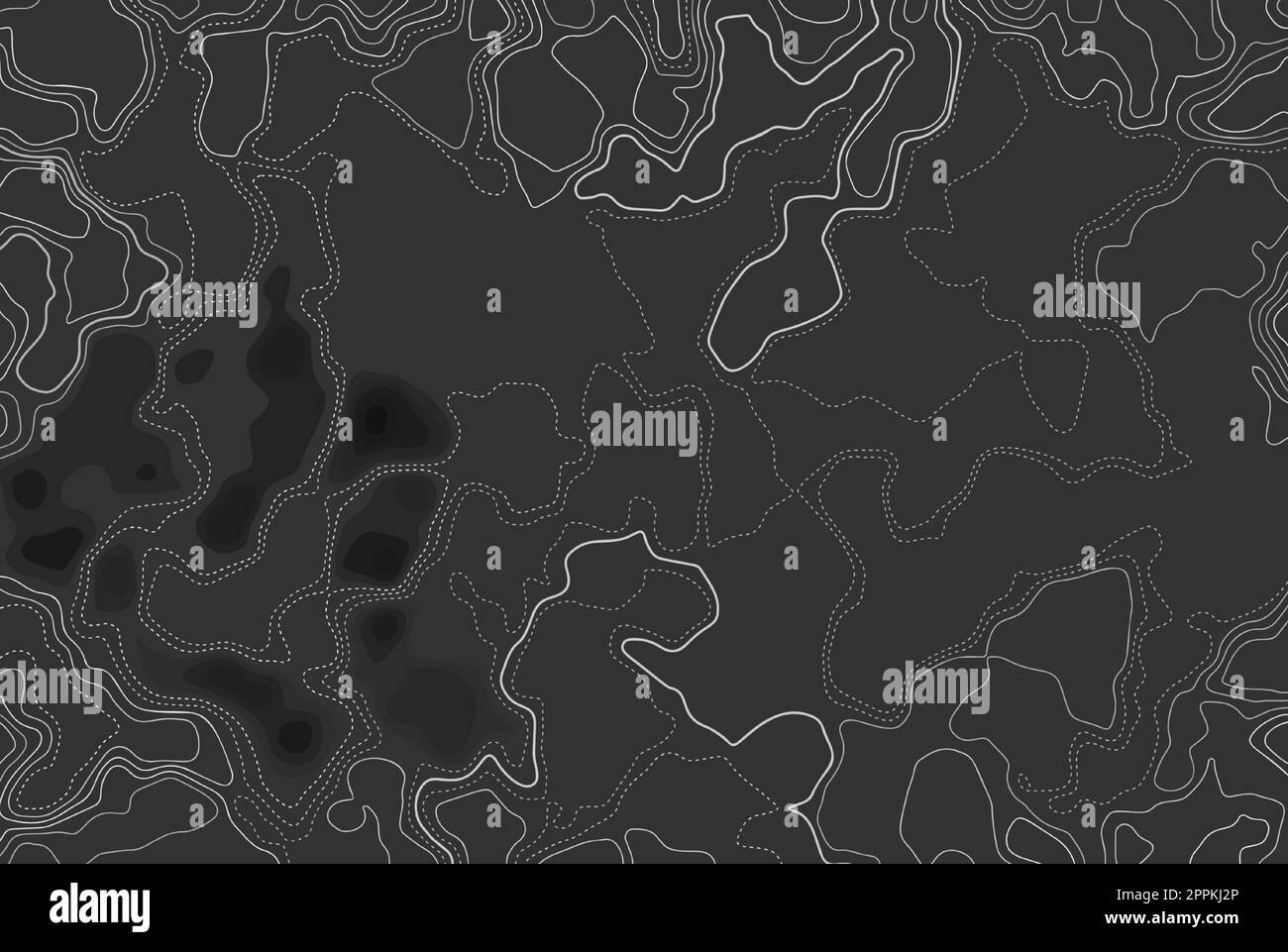 Topographic map background, abstract lines, contour background ...