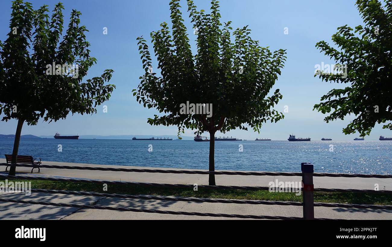 Istanbul, Turkey - Embankment of the Bosphorus Stock Photo - Alamy
