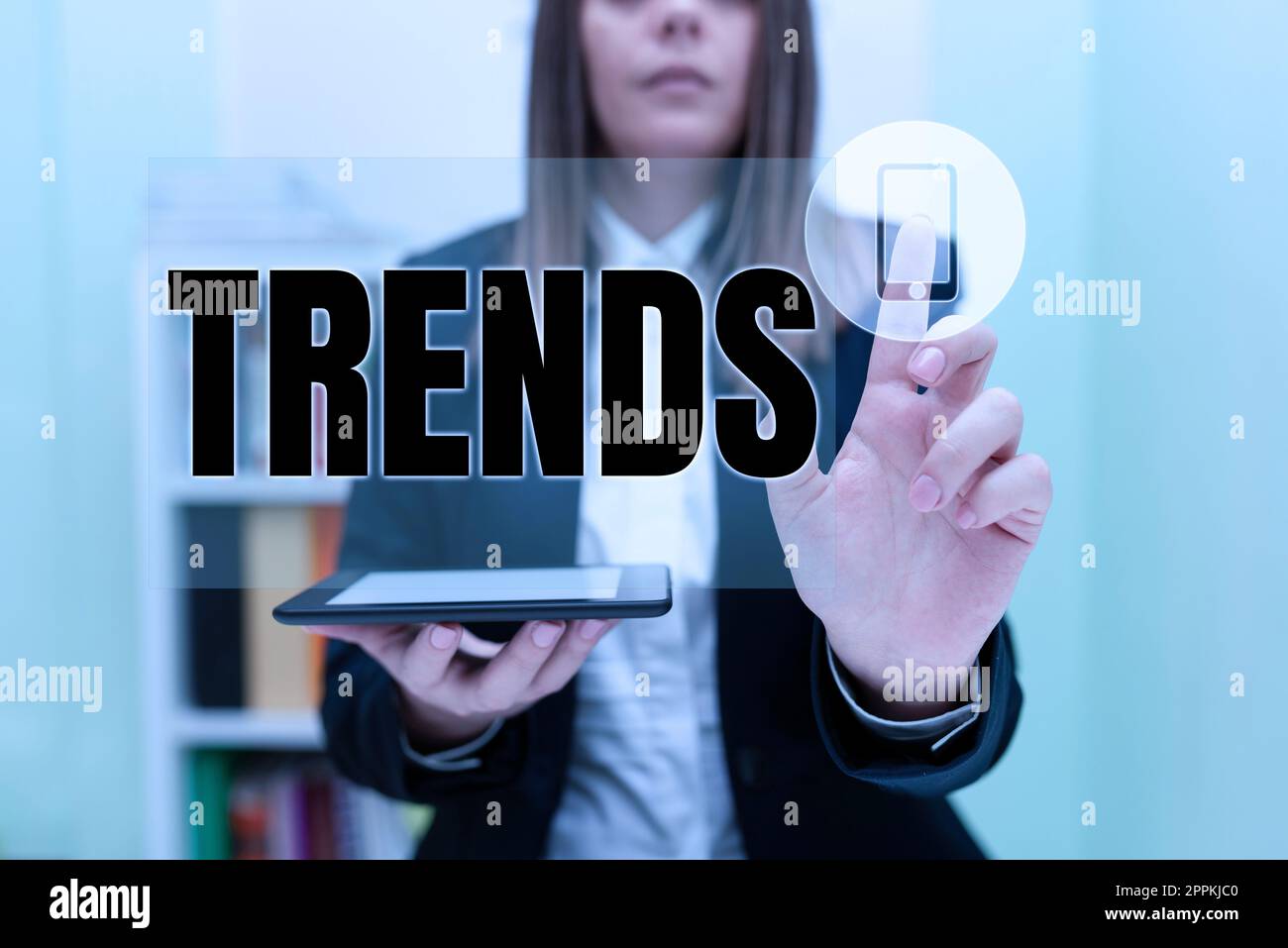 Inspiration showing sign Trends. Business concept general tendency of ...