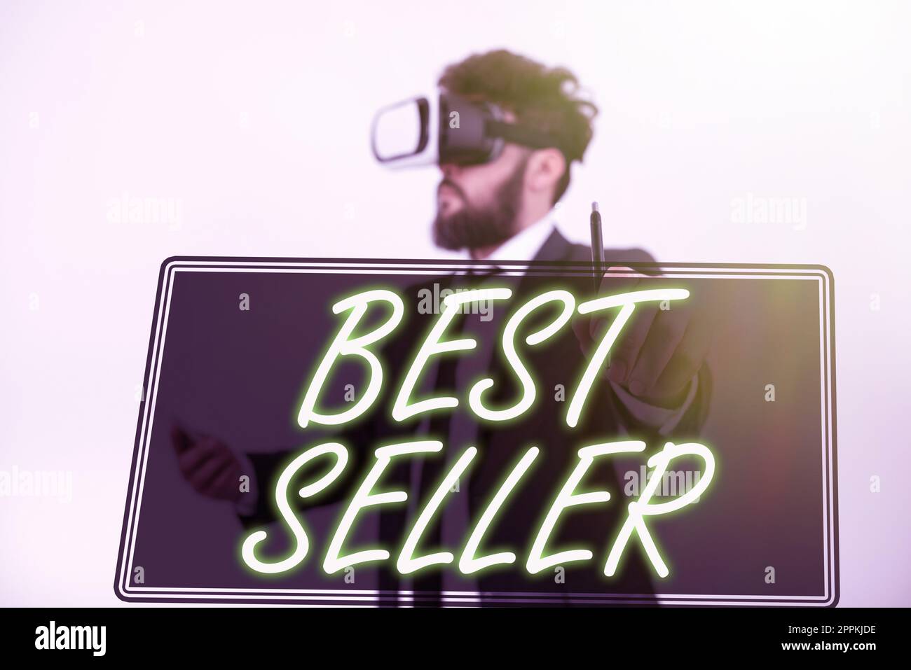 Hand writing sign Best Seller. Business showcase a highlypurchased ...