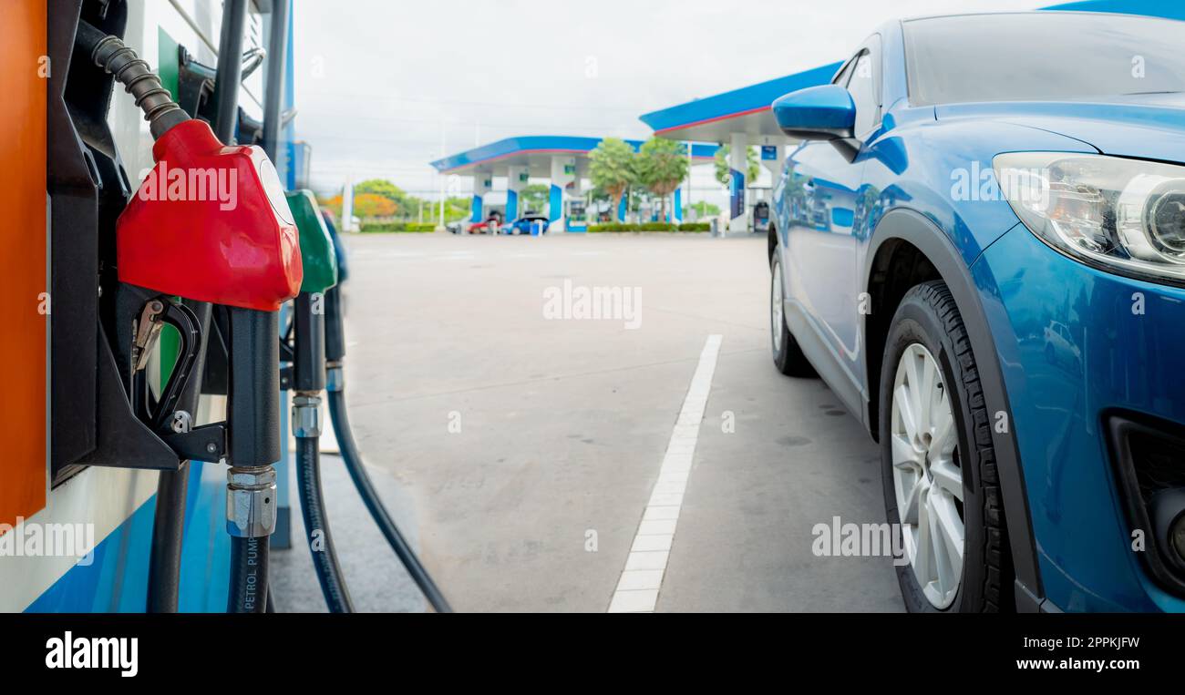 Gasoline Pump In Car