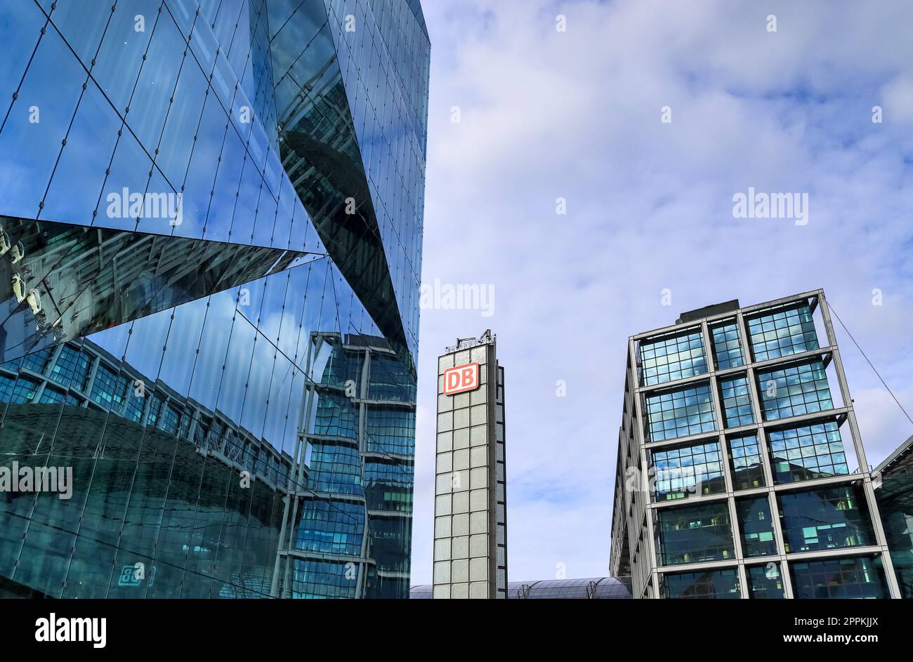 Berlin, Germany - 03. October 2022: View of the famous Cube building in ...