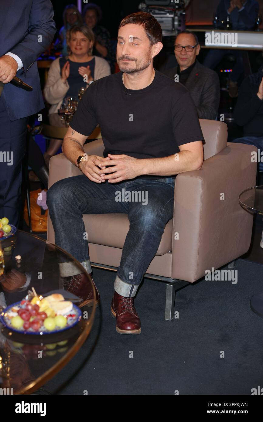 Clemens Schick,NDR talk show from Studio Lokstedt,Hamburg,18.11.2022 ...