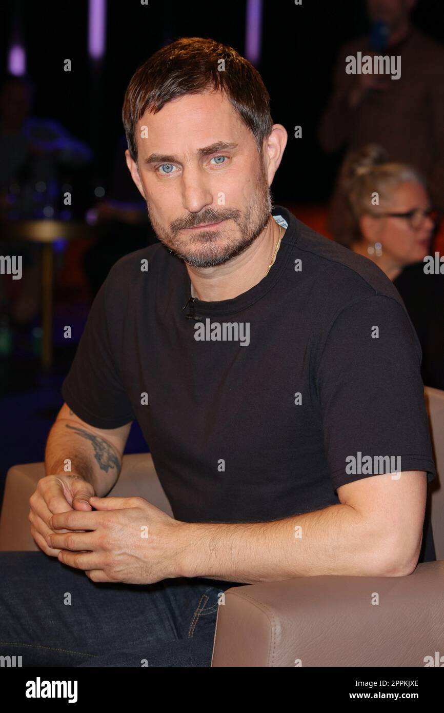 Clemens Schick,NDR talk show from Studio Lokstedt,Hamburg,18.11.2022 ...