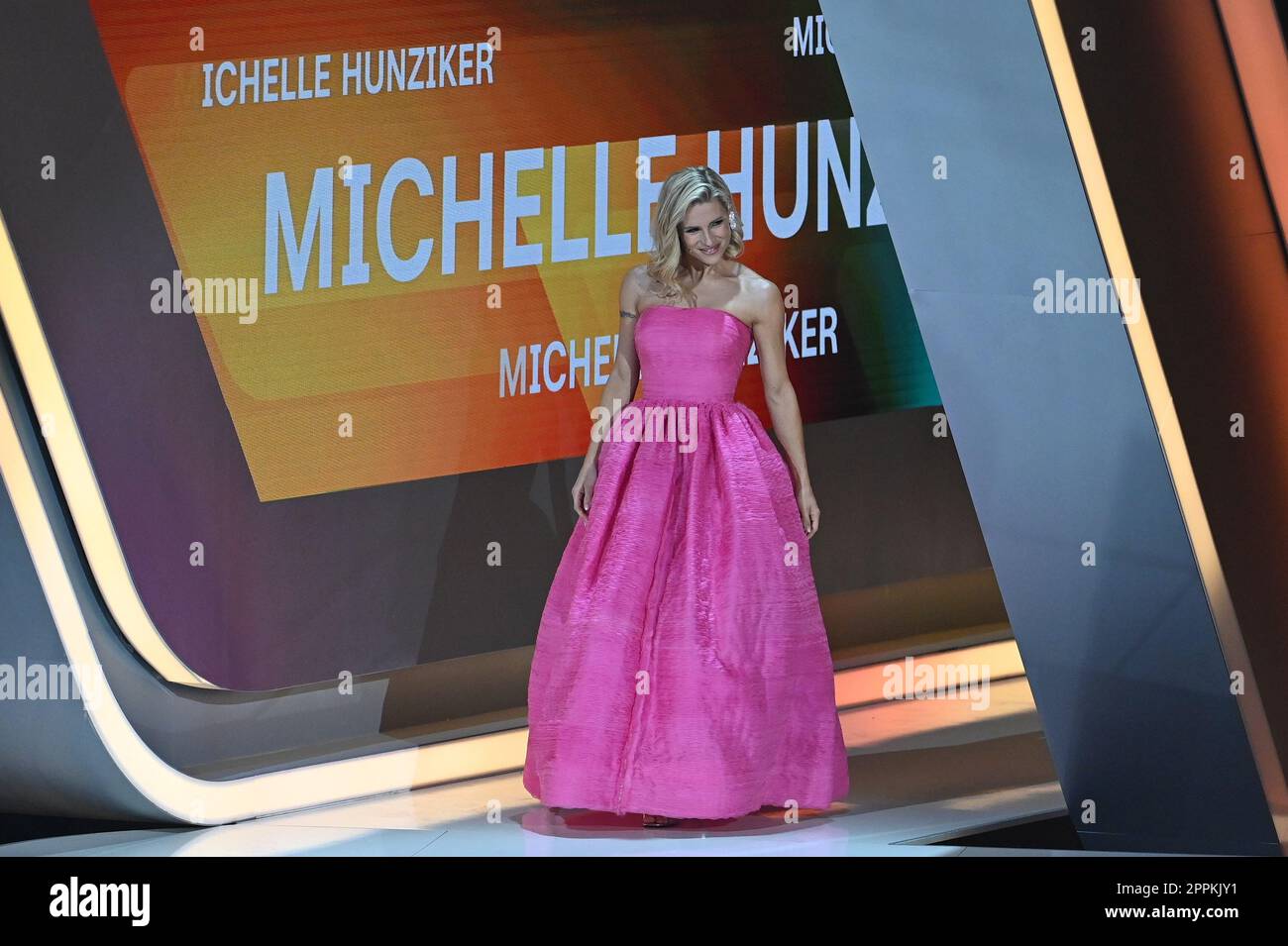 Michelle Hunziker,Wetten Dass..? from the exhibition halls ...
