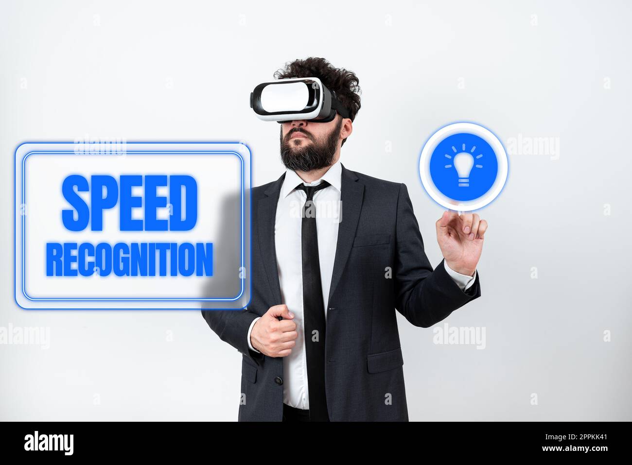 Hand writing sign Speed Recognition. Business approach ...