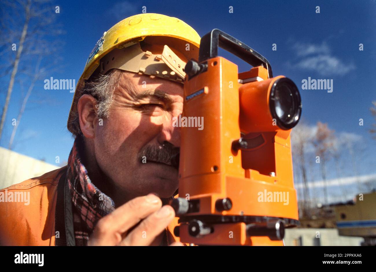 Working surveyor hi-res stock photography and images - Alamy