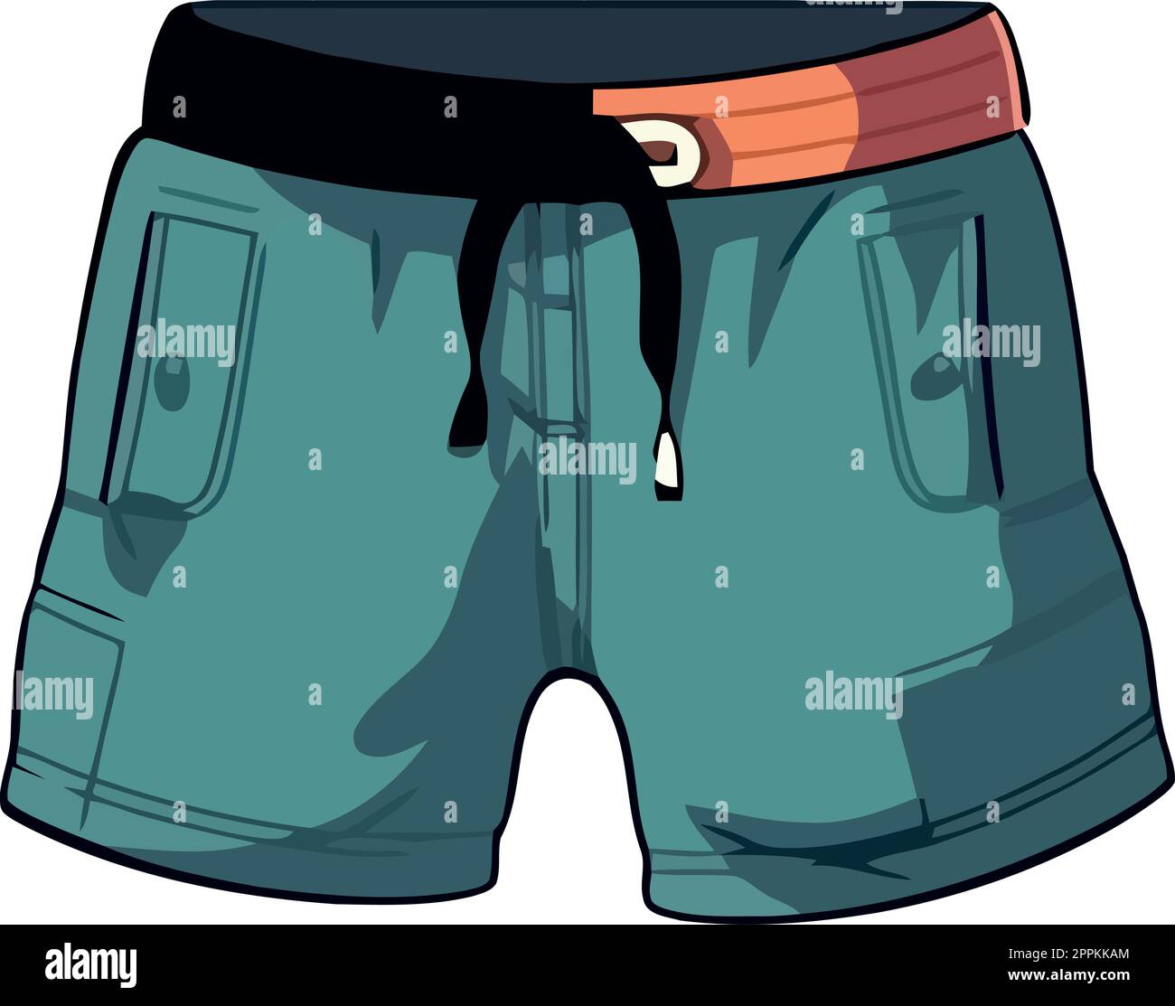 Blue jeans back pockets Cut Out Stock Images & Pictures - Alamy