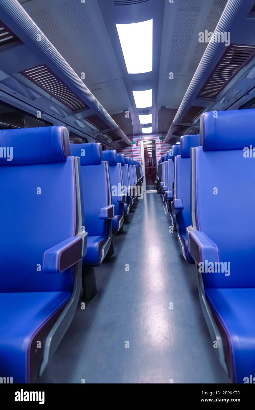 Inside High Speed Train Stock Photo - Alamy