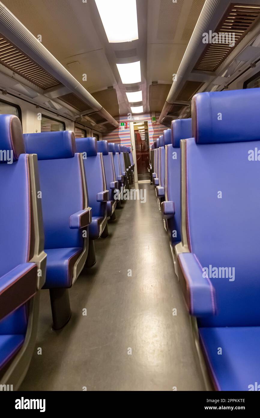 High speed train interior hi-res stock photography and images - Alamy