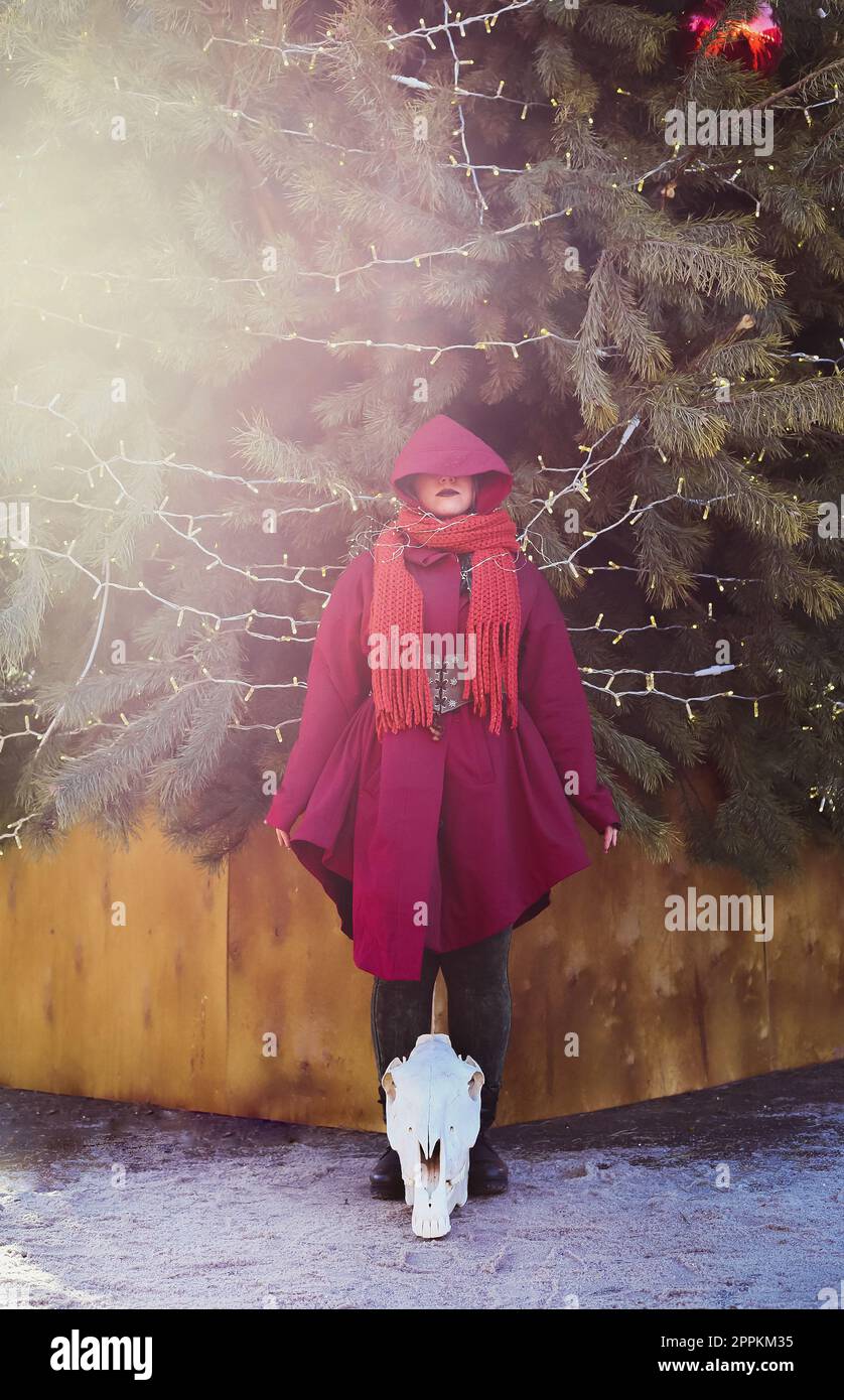 Posing by christmas tree hi-res stock photography and images - Alamy