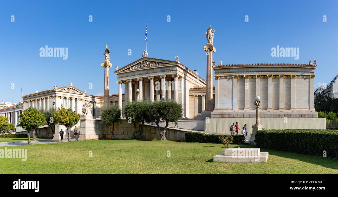 Academy of Athens Stock Photo - Alamy