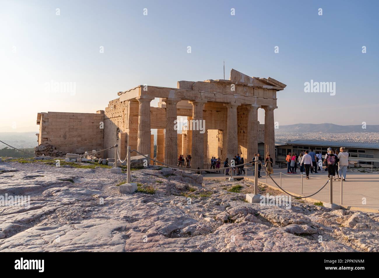 Acropolis of Athens - Propylaea Stock Photo - Alamy