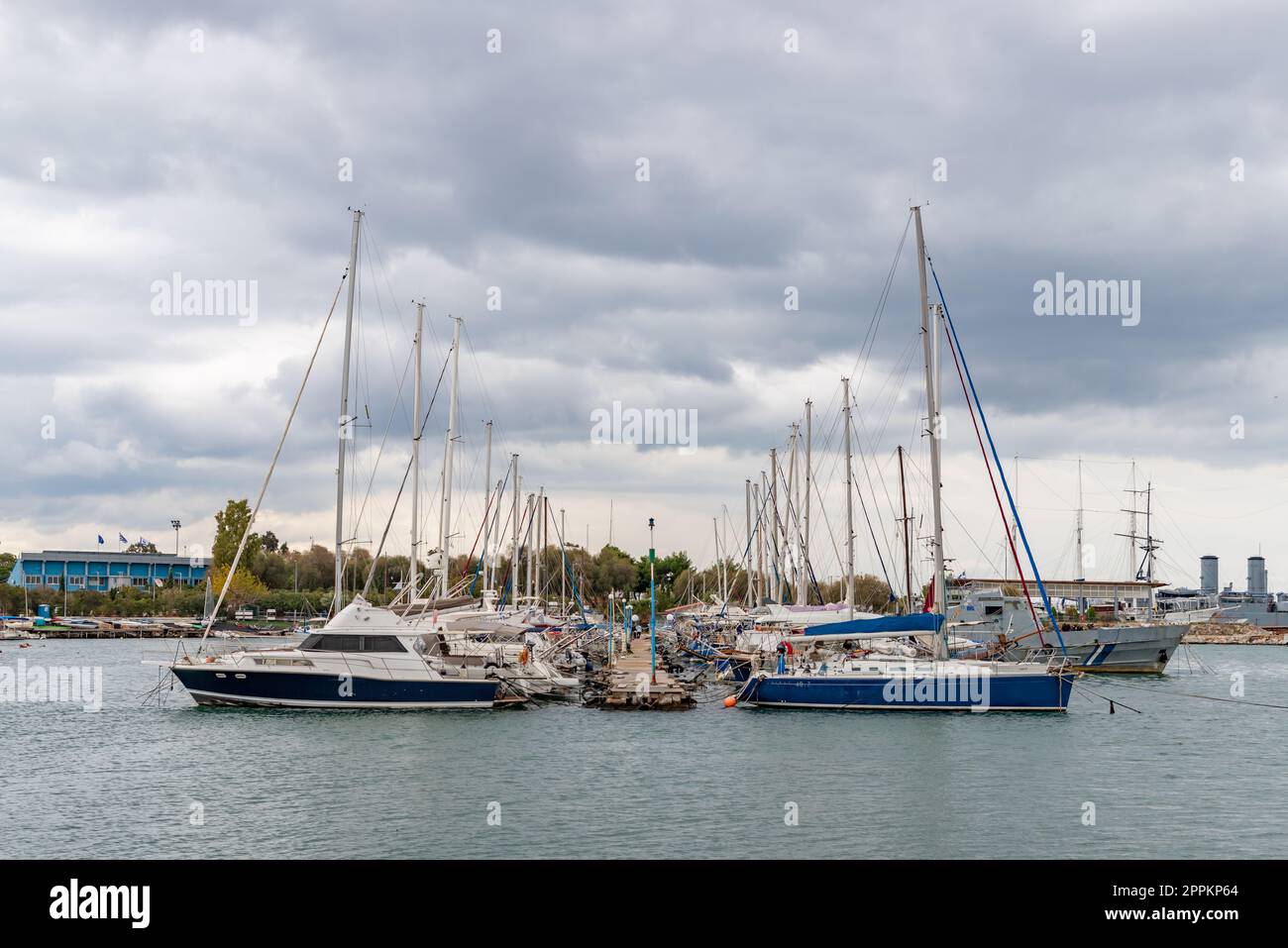 Flisvos marina hi-res stock photography and images - Alamy