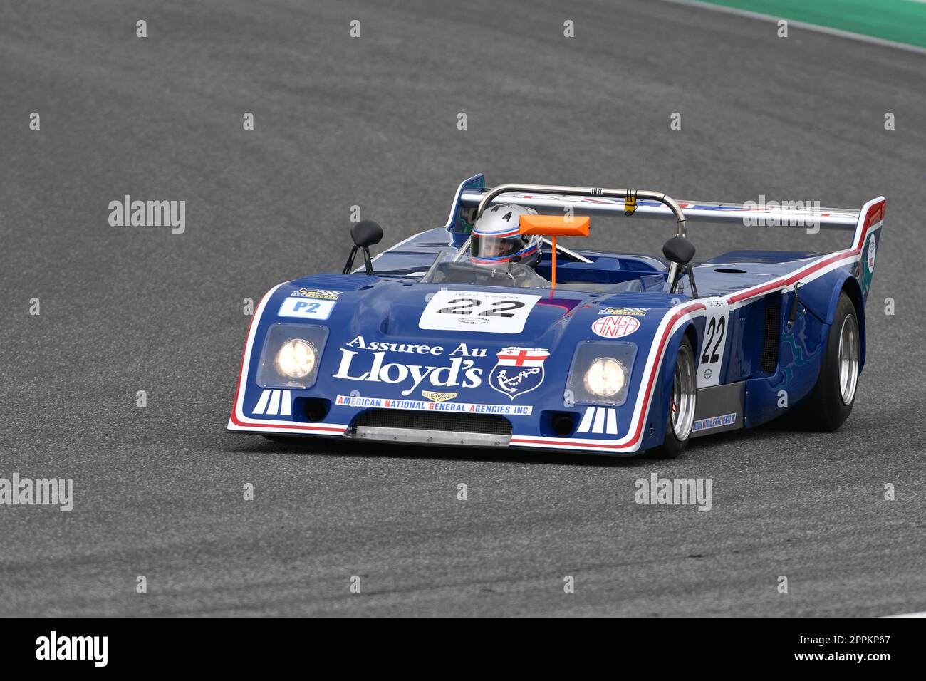 Scarperia, 2 April 2023: #22 Chevron B31 year 1975 in action during ...