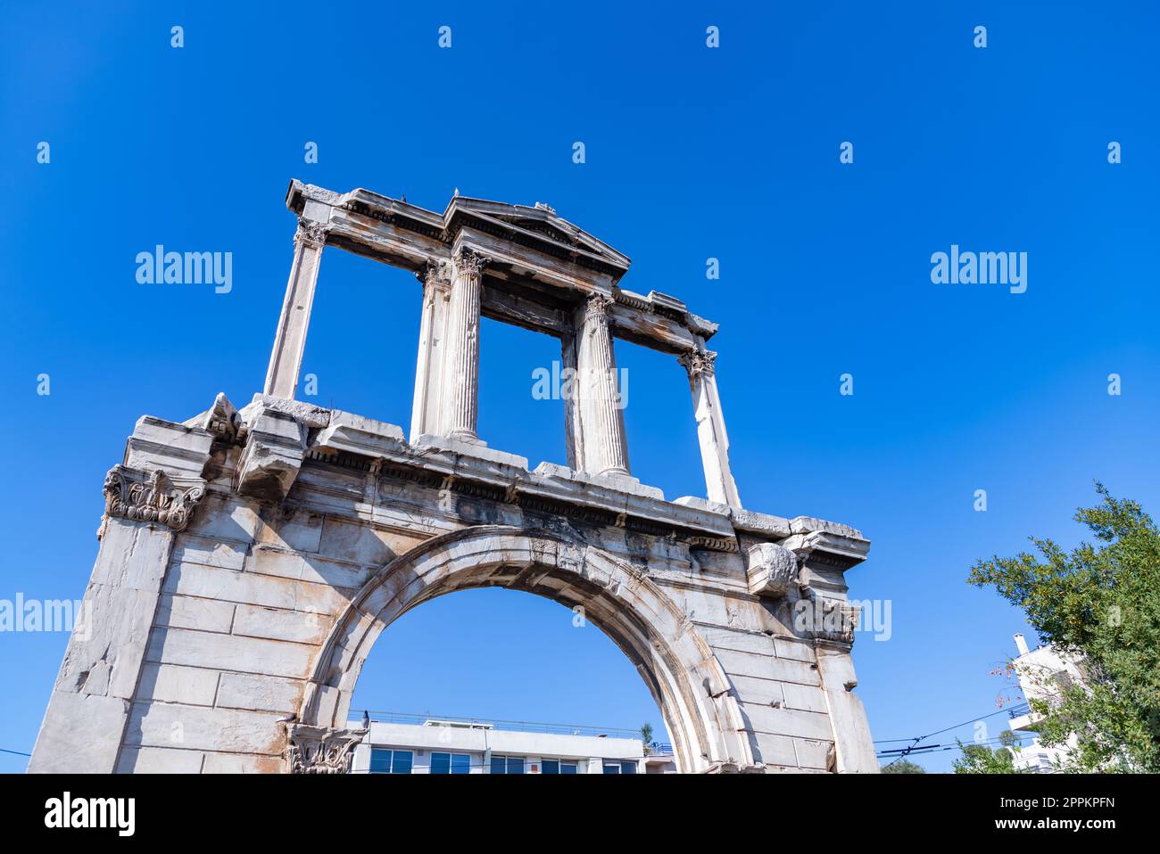 Hadrian s arch hi-res stock photography and images - Alamy