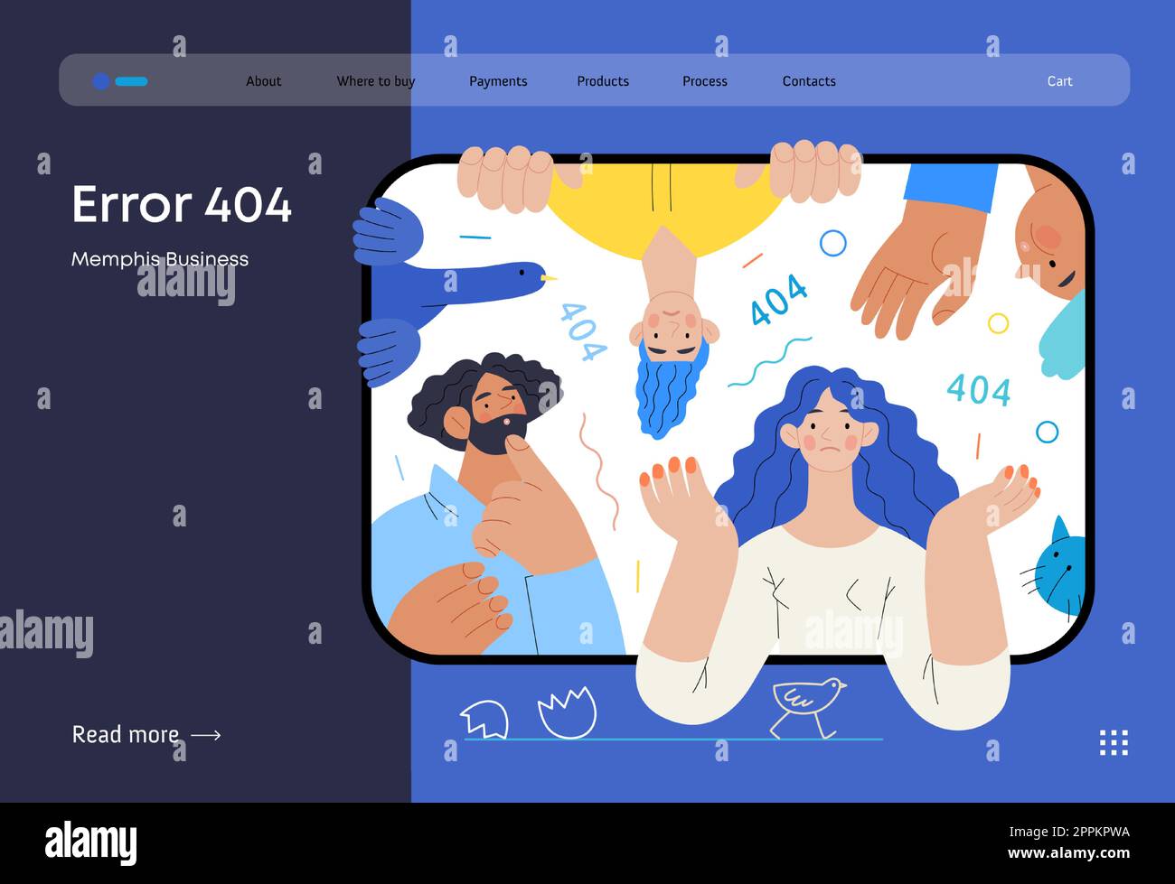 Customer experience code Stock Vector Images - Alamy