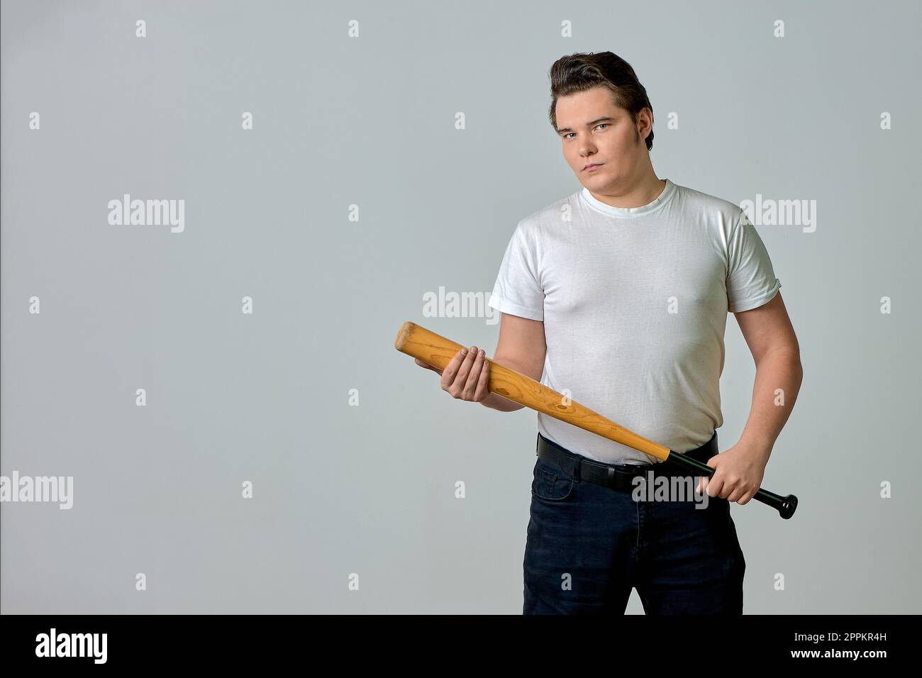 Hands on baseball bat hi-res stock photography and images - Alamy